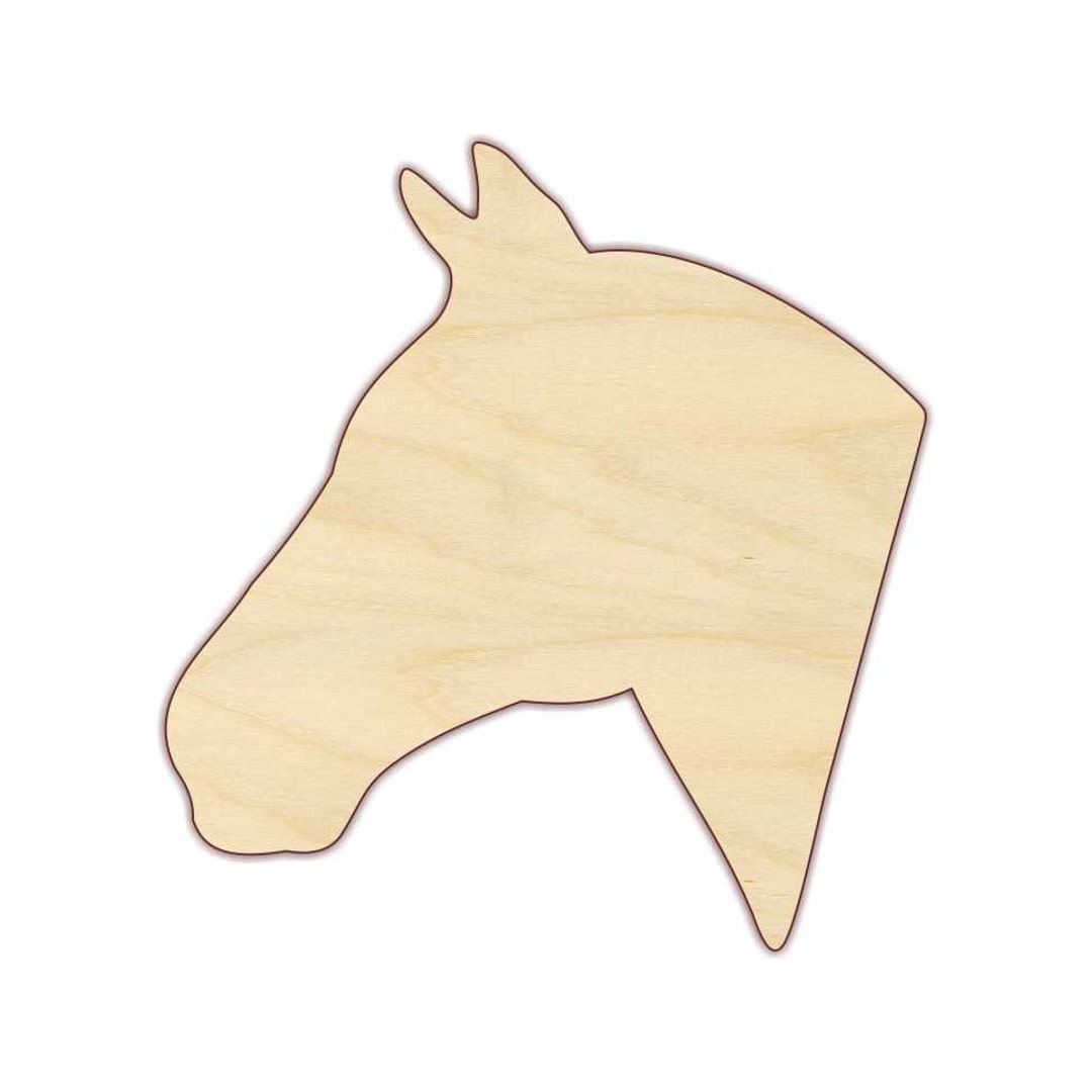 Horse Head Wood Shape - 170330 - Etsy