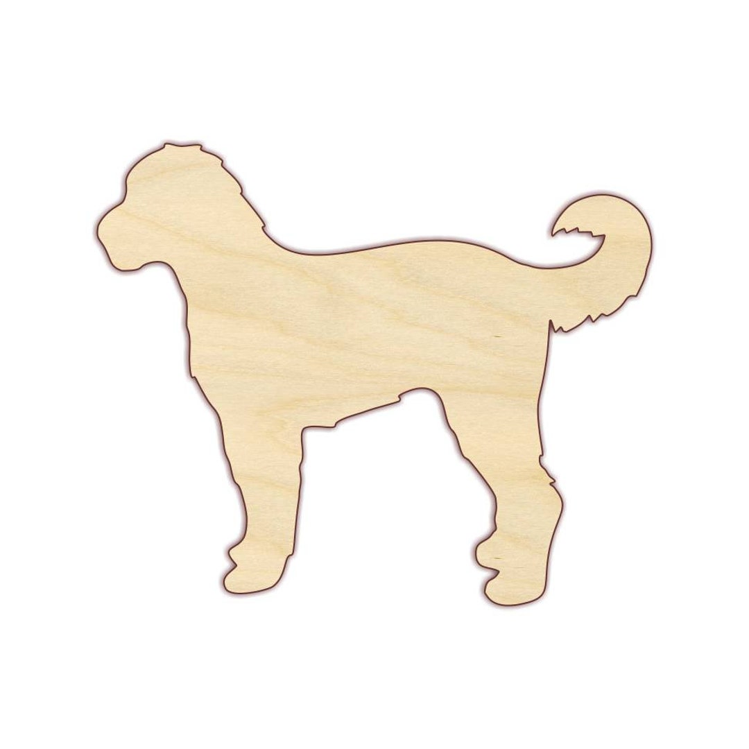 Labradoodle - Wood Shape - Wooden Cutout - Etsy