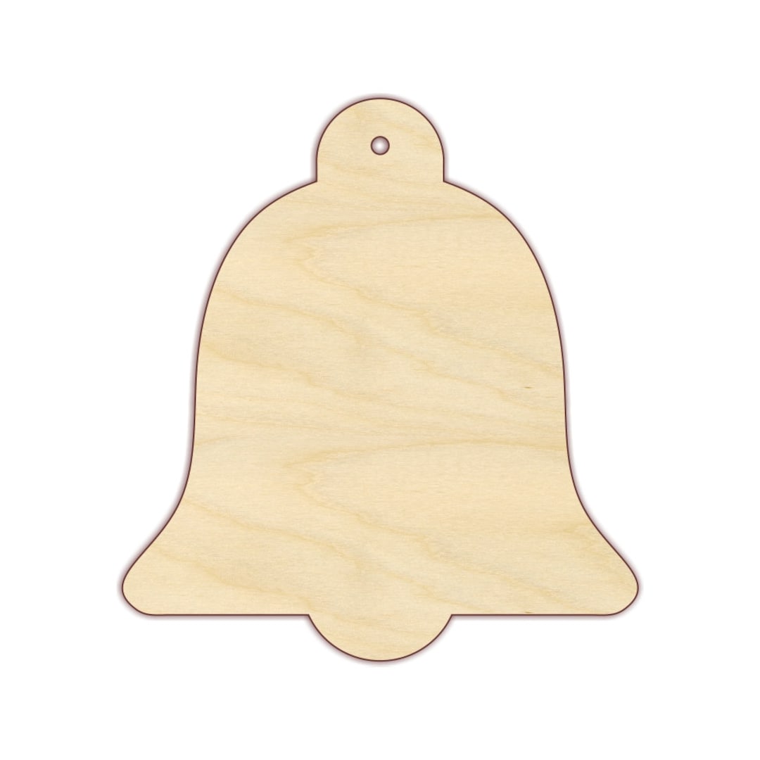 Bell Ornament Blank - Christmas Ornament - 170590 - Unfinished Wood - Etsy