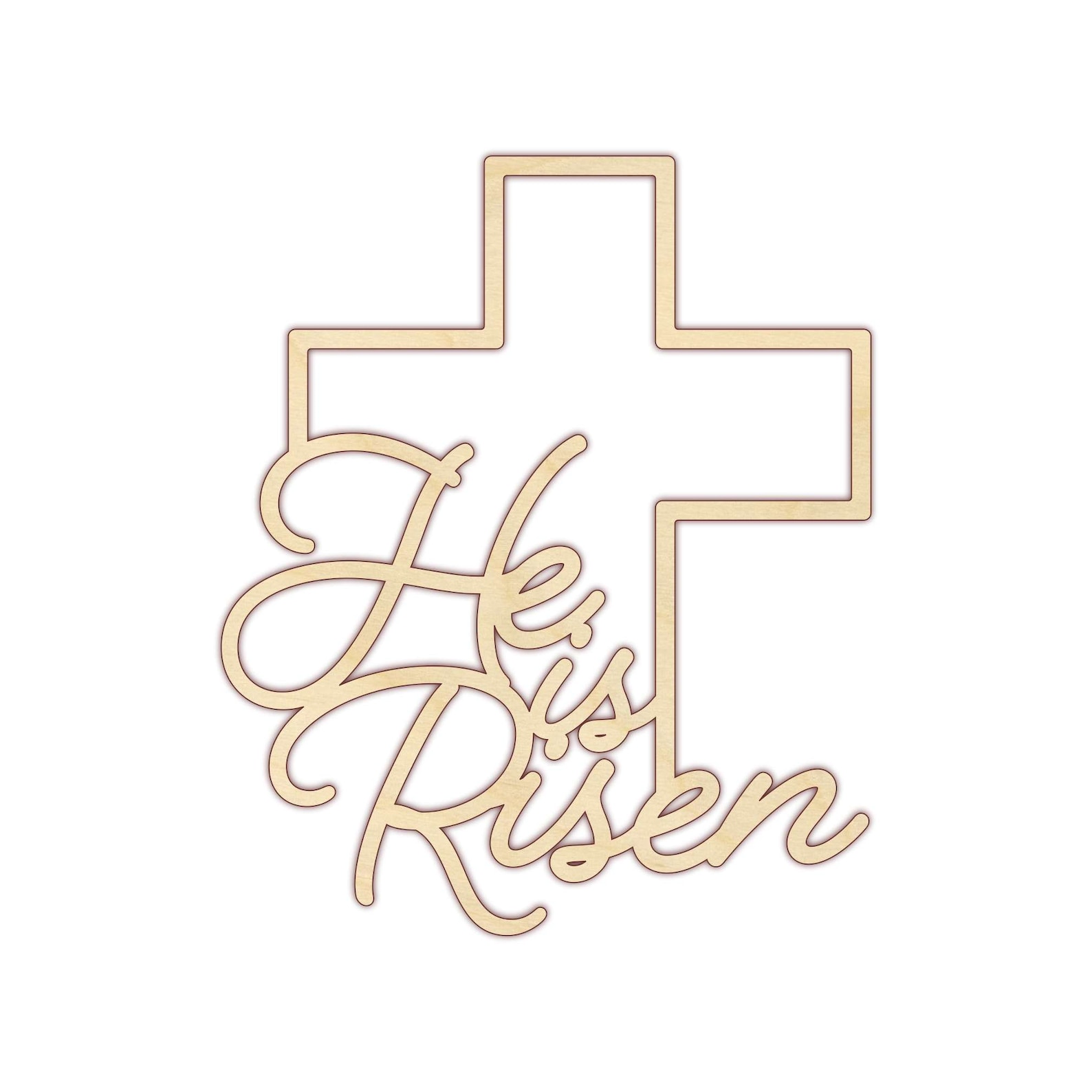 He is Risen Wood Sign - Easter Sign - Christian Gifts - Wall Art ...