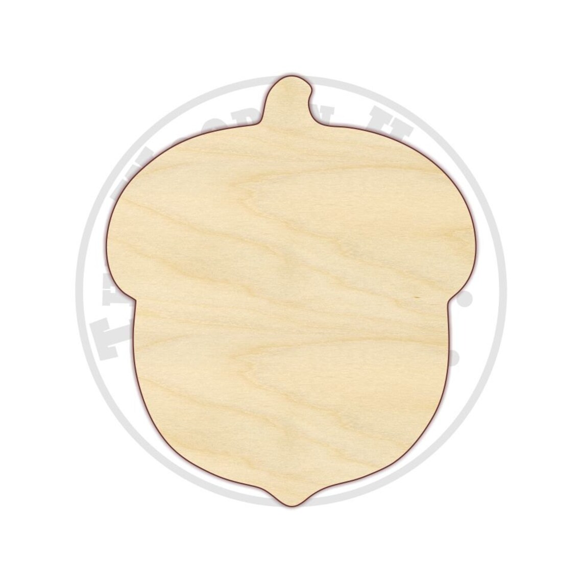 Acorn - Wooden Acorn - Acorn Shape - Wood Acorn Shape - Wood Craft ...