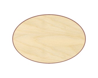 2 34 Oval Wooden Cutout Shape, Silhouette, Gift Tags Ornaments ...