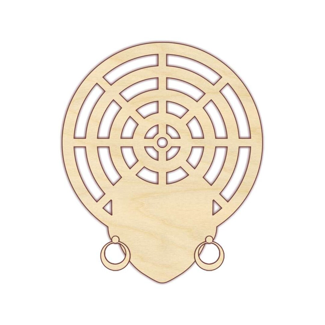 Black Queen Wreath Form - Afro Woman - Black History Month - Unfinished ...