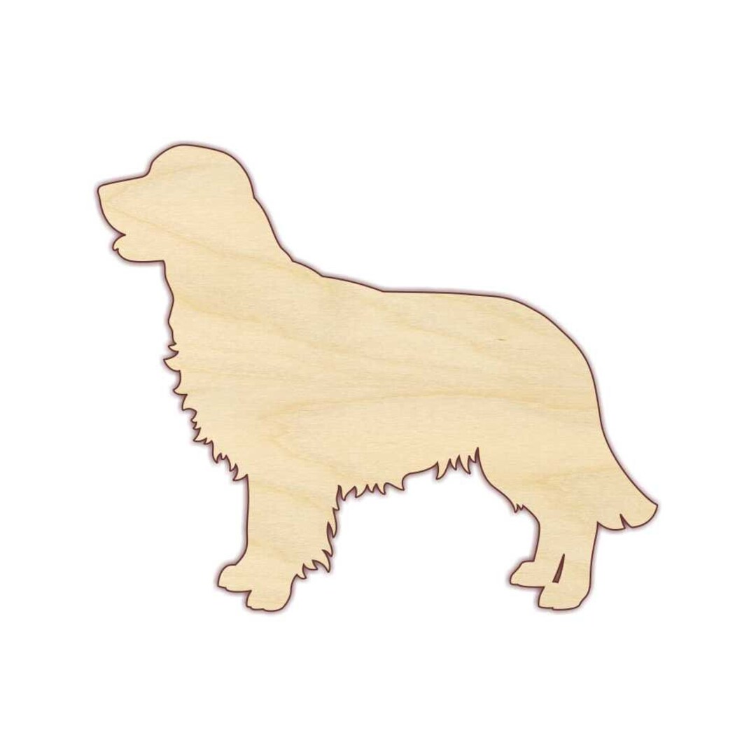Golden Retriever - Dog - Wood Shape - Laser Cut Wood Cutout - 170534 - Etsy