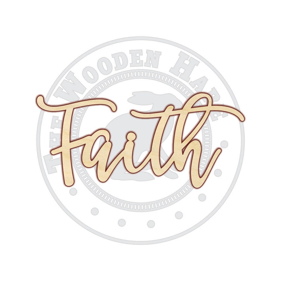 Faith - Faith Sign - Faith Wood Sign - Faith Decor - Wood Words ...