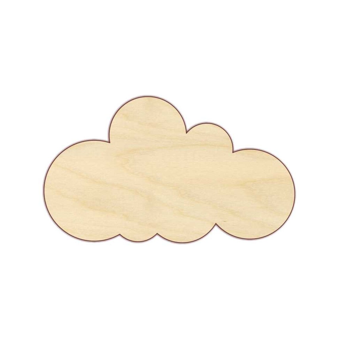Cloud Wood Cut Out 170174 Unfinished Wood Various - Etsy