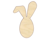 Bunny Rabbit Head Wood Cutout 170262 Unfinished Wood - Etsy