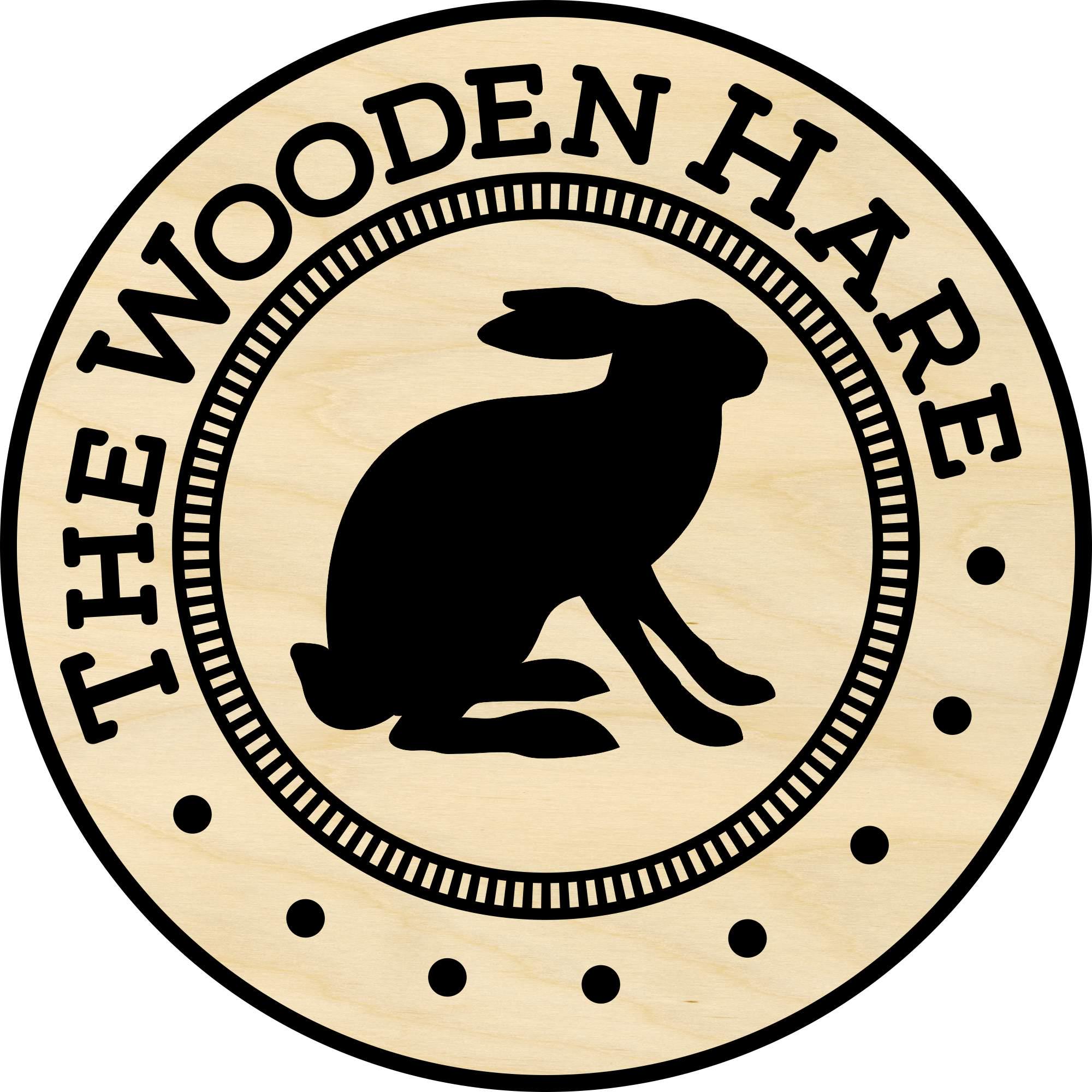 Wooden Hare Cutout - Laser Cut Wood Shape - Etsy