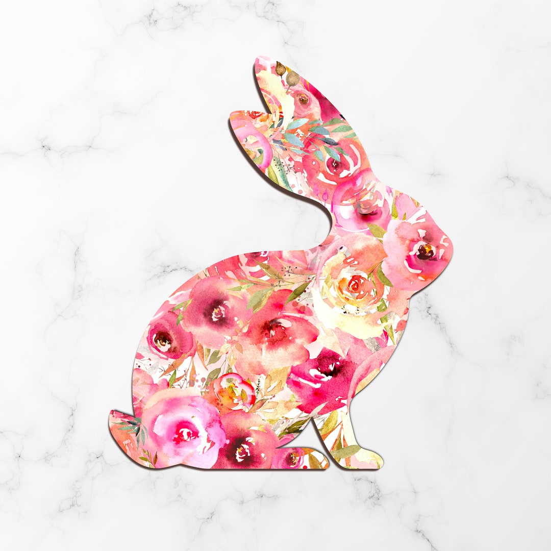 Bunny Wreath Sign, Spring Wreath Sign, Wreath Supplies, Craft Supplies ...