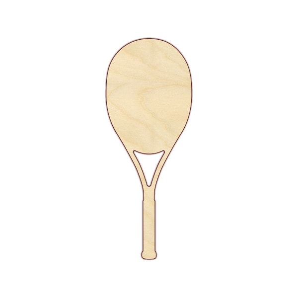 Wood Tennis Racket - Etsy