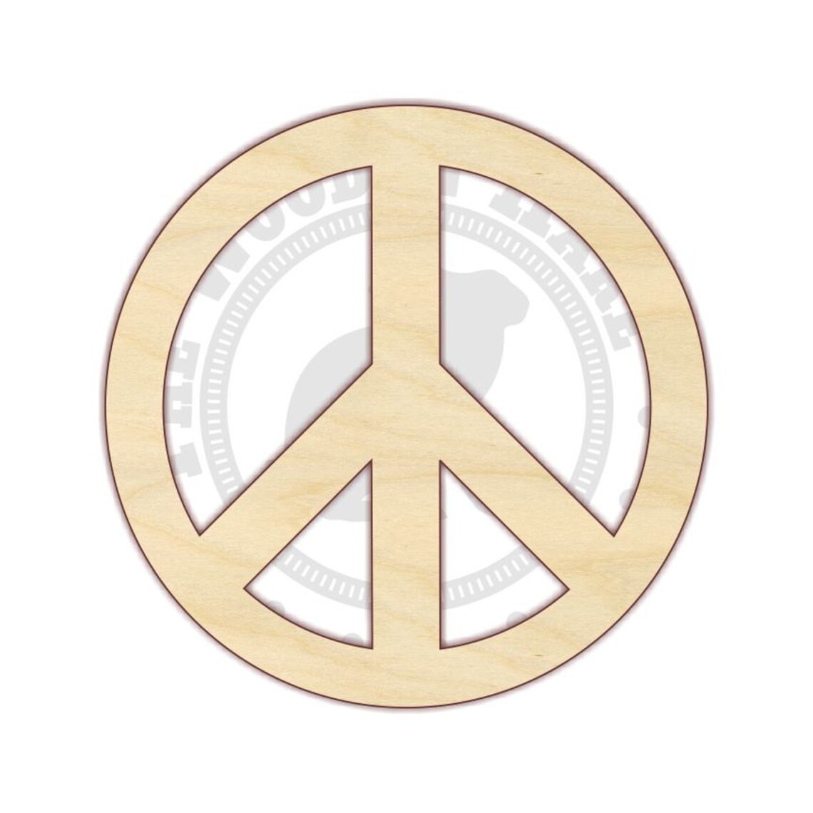Peace Symbol Peace Sign Wood Peace Sign Wooden Peace - Etsy