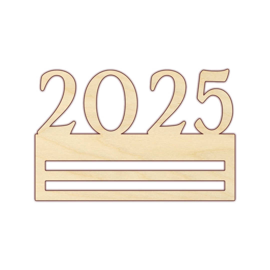 Street Number Address Wreath Rail - Door Hanger - Wreath Form - Deco ...