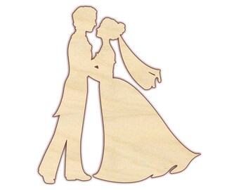 Bride Groom Cutout | Etsy
