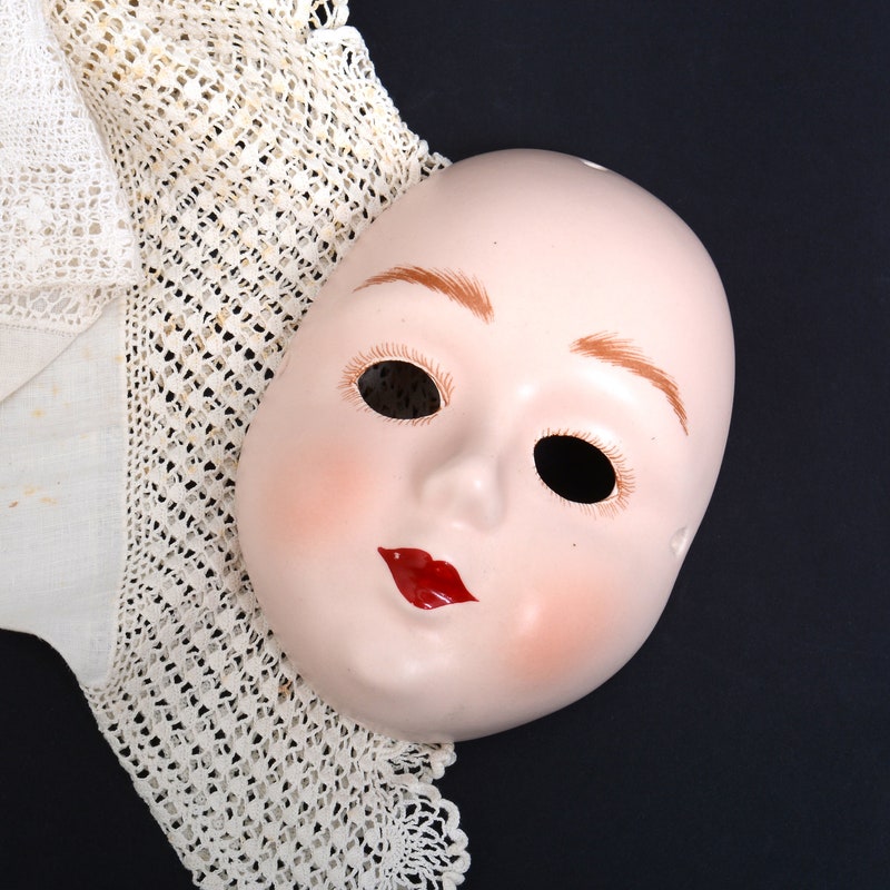 Mask Face Doll - Etsy