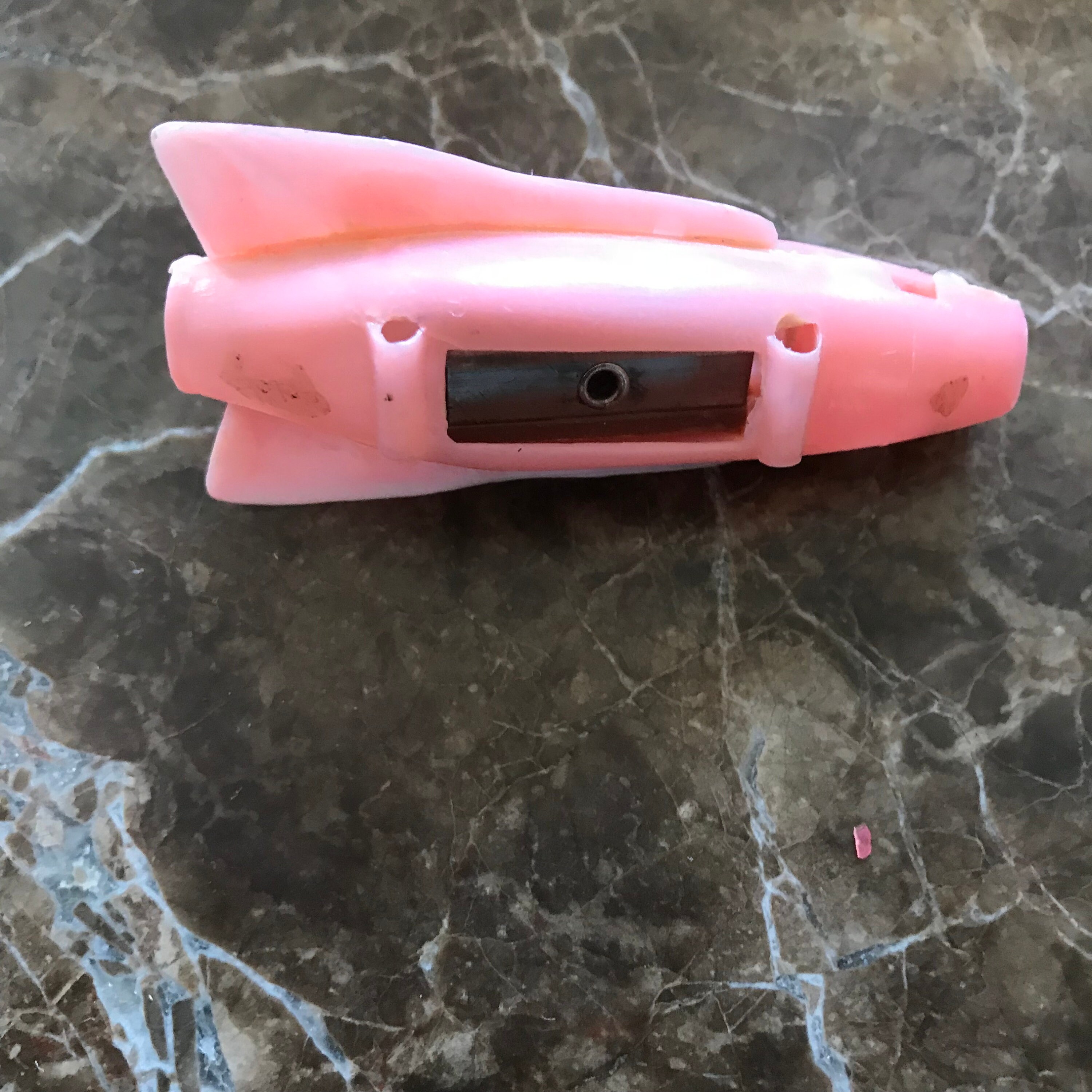 Vintage 1960s Pink Jet Plane Pencil Sharpener B8 - Etsy