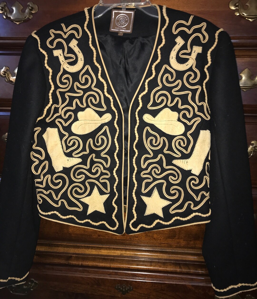 Double D Ranch Western Wool Jacket Vintage - Etsy