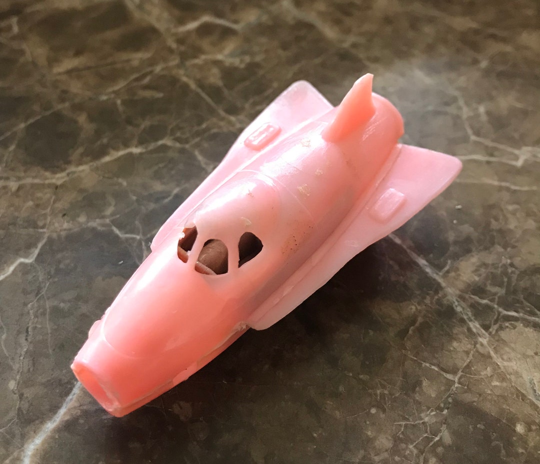Vintage 1960s Pink Jet Plane Pencil Sharpener B8 - Etsy