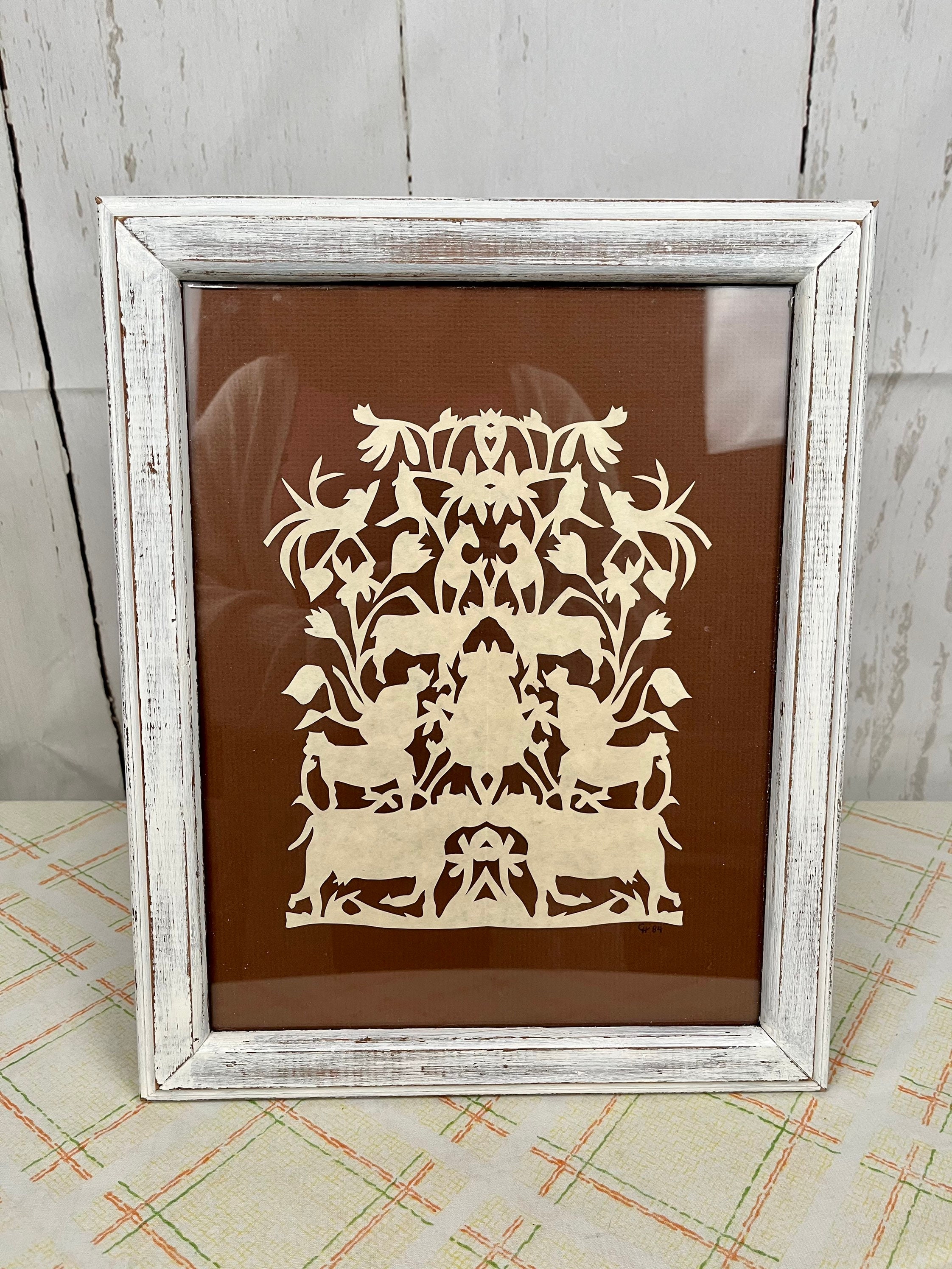 Antique Scherenschnitte