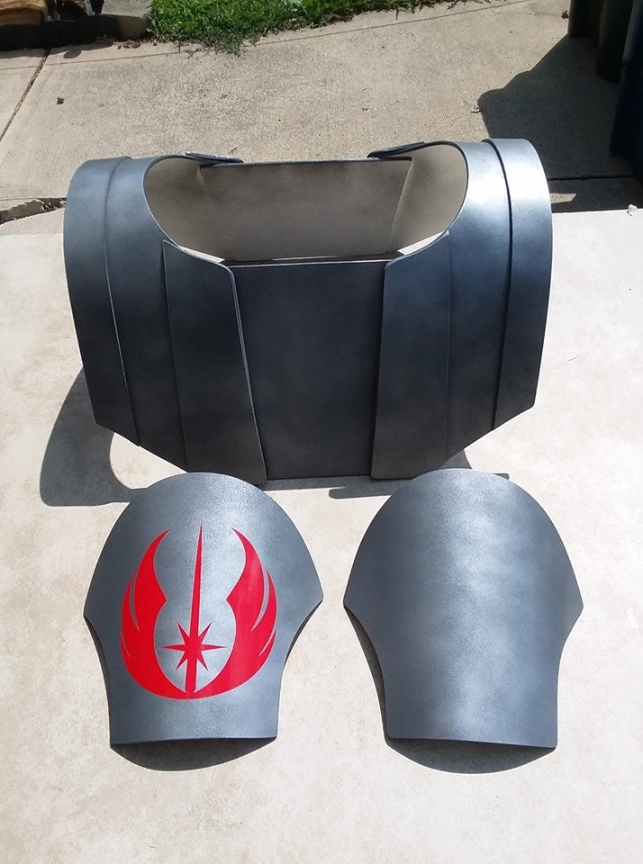 Anakin Chest Armor Clone Wars With Shoulders and Hand Armor | Etsy
