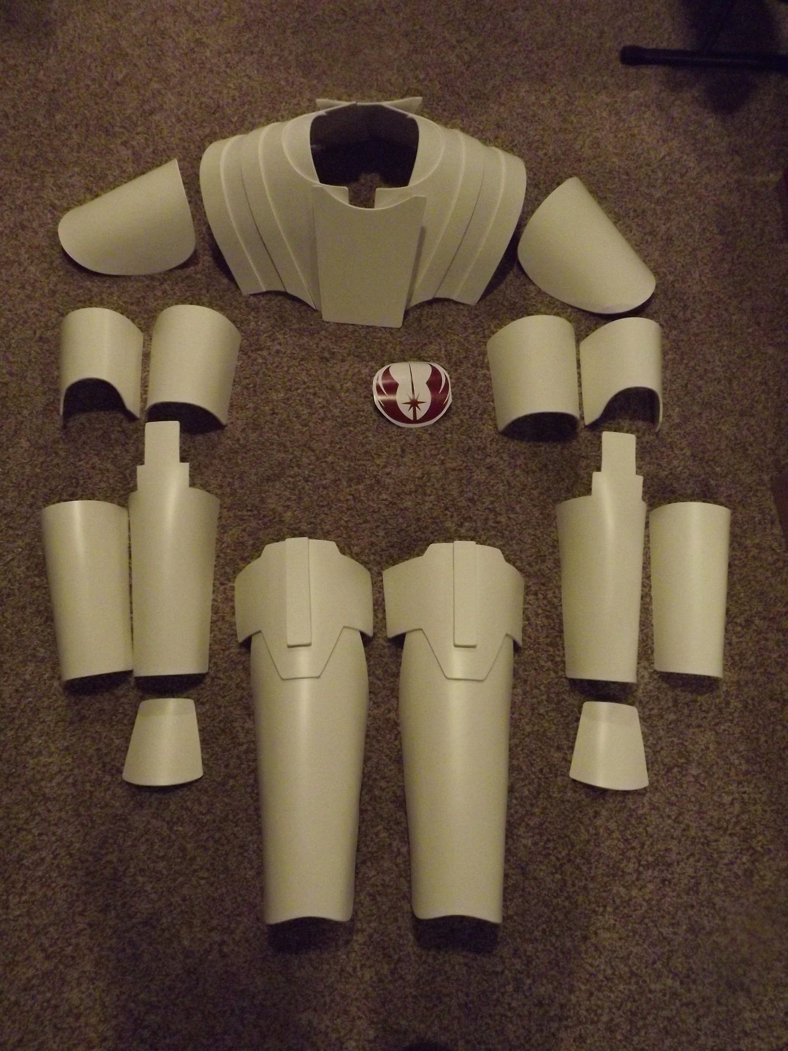 Star Wars Style Obi-wan Kenobi Clone Wars Armor With FREE "jedi Decal ...