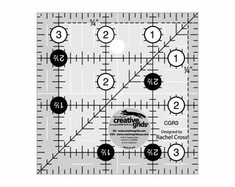 Creative Grids 12-1/2-inch Square Quilt Ruler CGR12 - Etsy