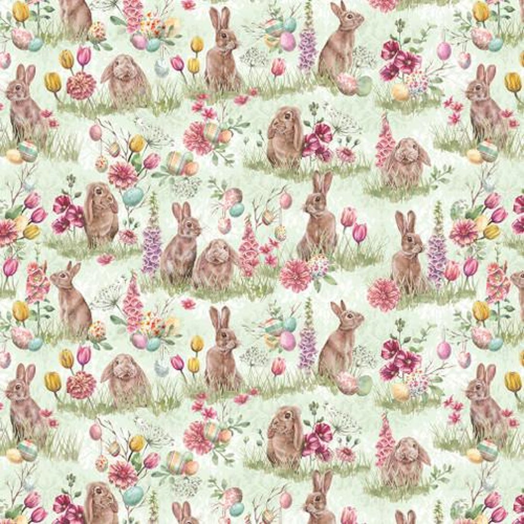 3789-60, Easter Wishes by Blank Textiles, Sold by the 1/2 Yard - Etsy