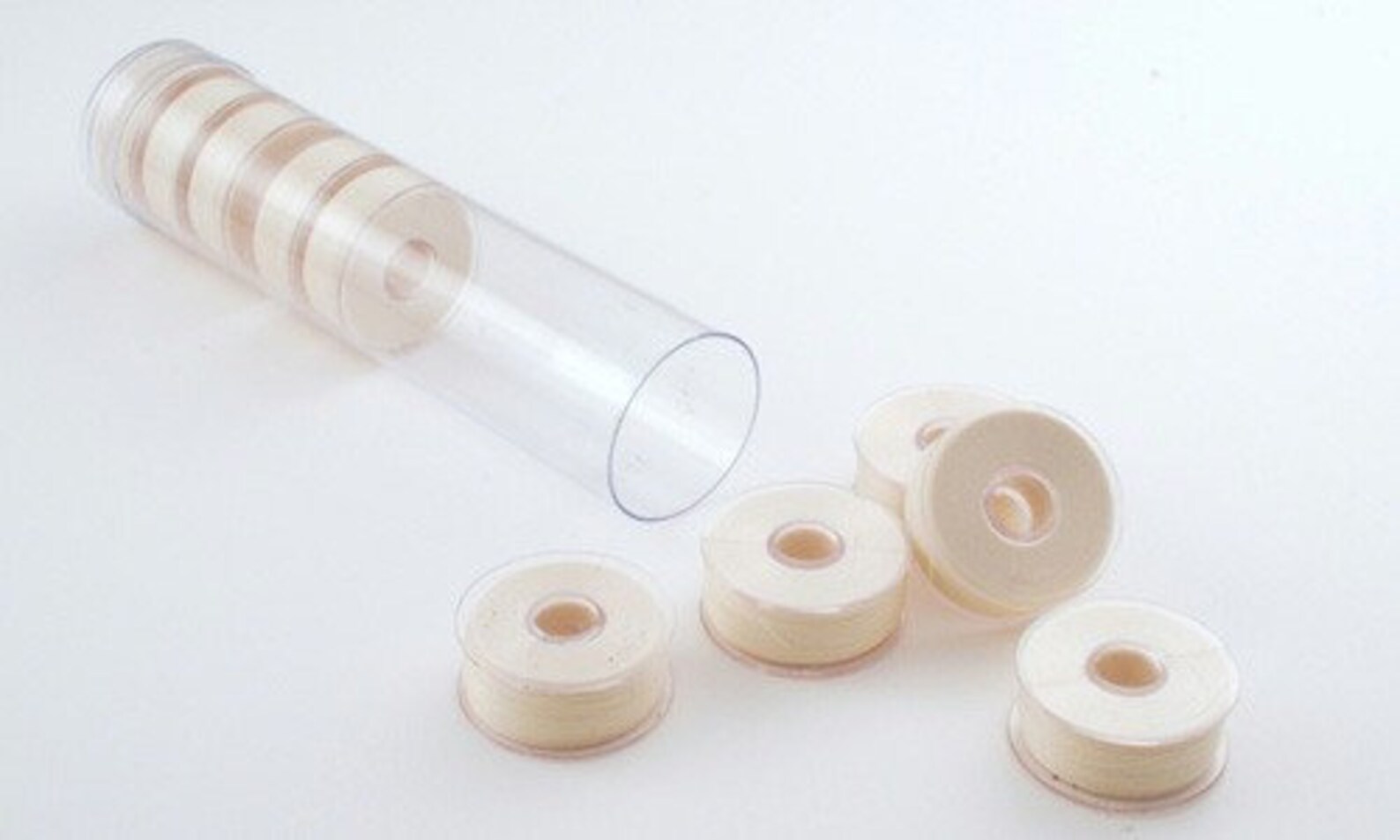 Clear-glide Class L Prewound Bobbins Cream 10 Pack - Etsy