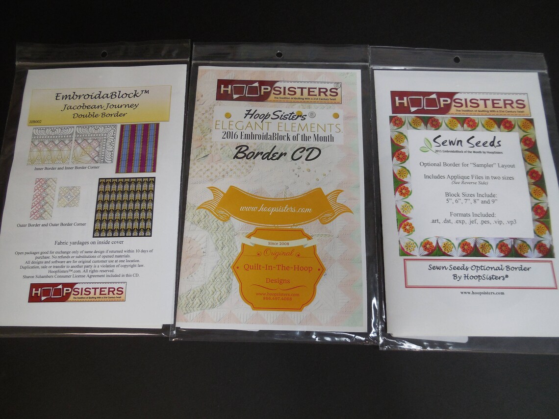 Embroidery Design Cds and Patterns for Small Projects - Etsy