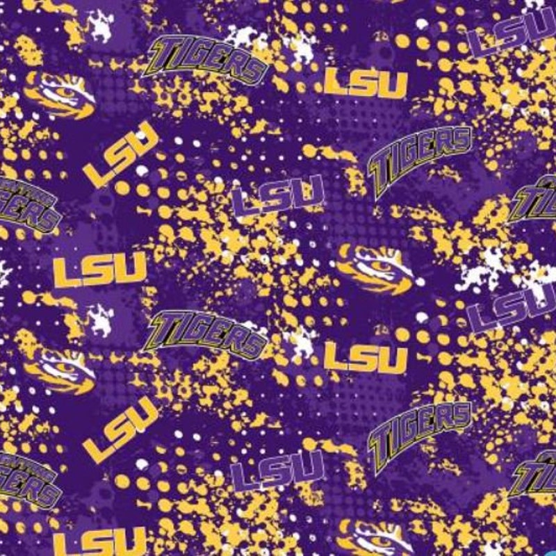 Lsu Fabric - Etsy