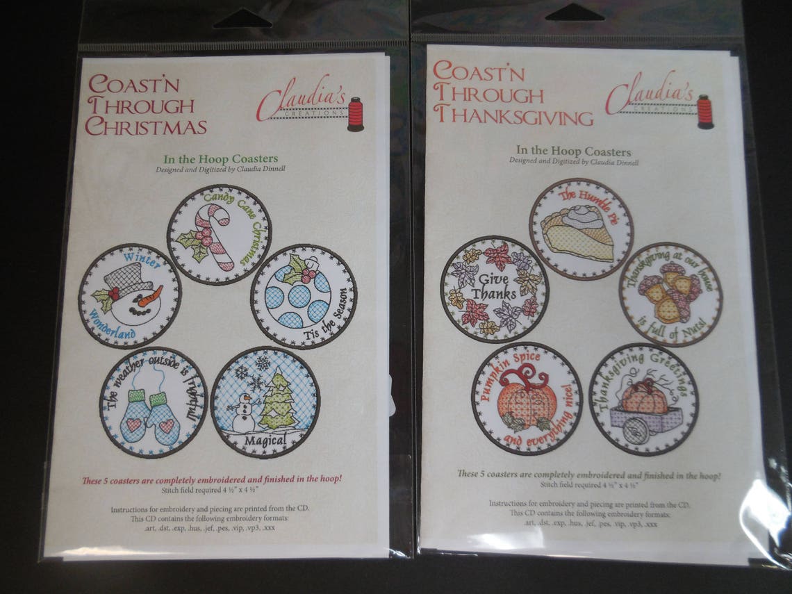 Embroidery Design Cds and Patterns for Small Projects - Etsy