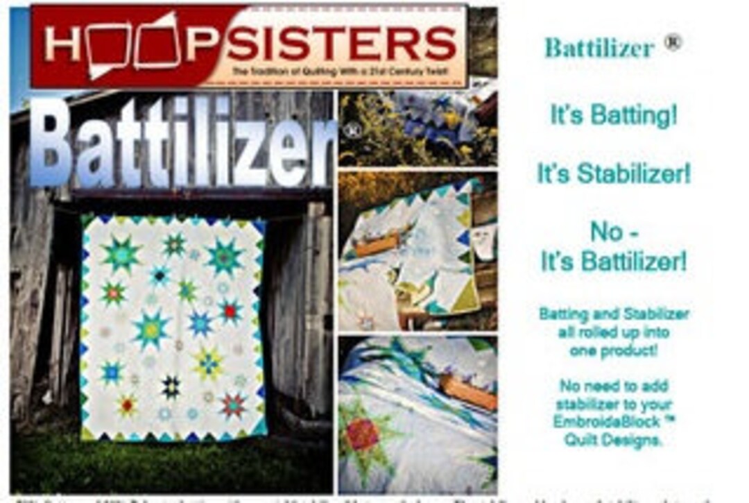 Hoopsisters 15 YARD Roll of Battilizer - Etsy