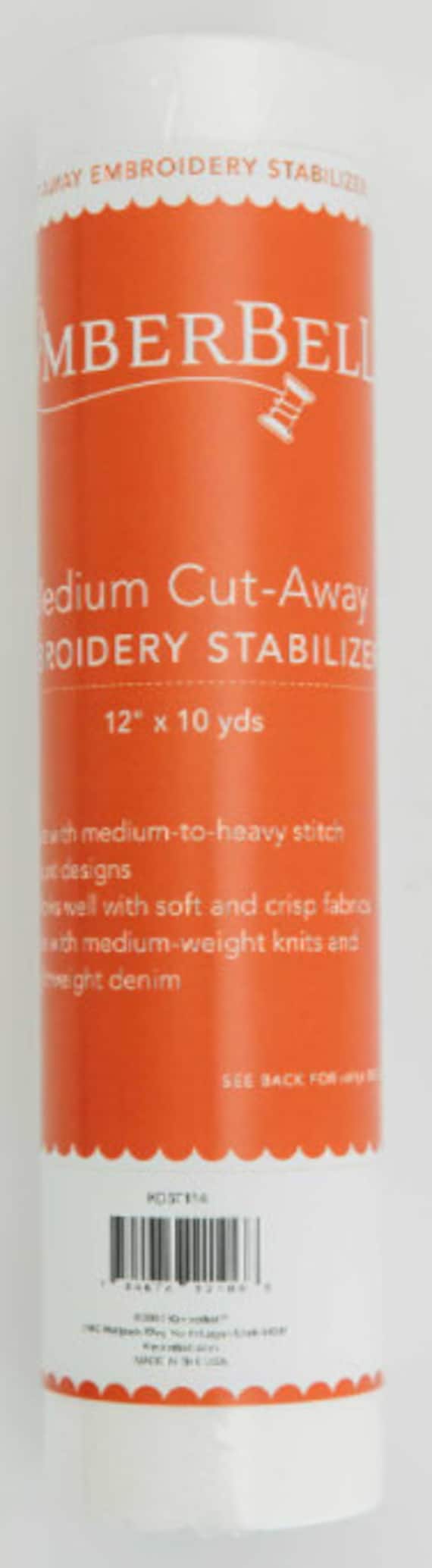 Kimberbell Medium Cut-away Stabilizer 12 X 10yds - Etsy