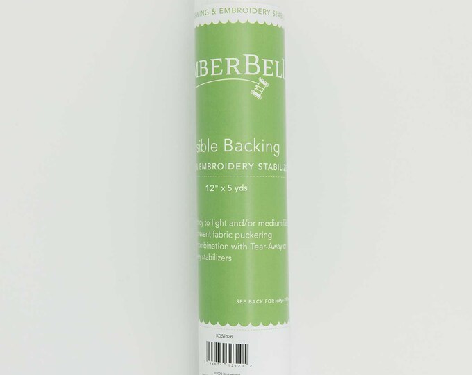 Kimberbell Silky Soft Fusible Backing Embroidery Stabilizer by Kim ...