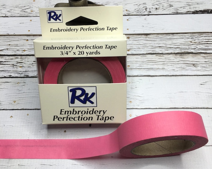 RK Embroidery Perfection Tape - 3/4" X 20 Yards - Etsy