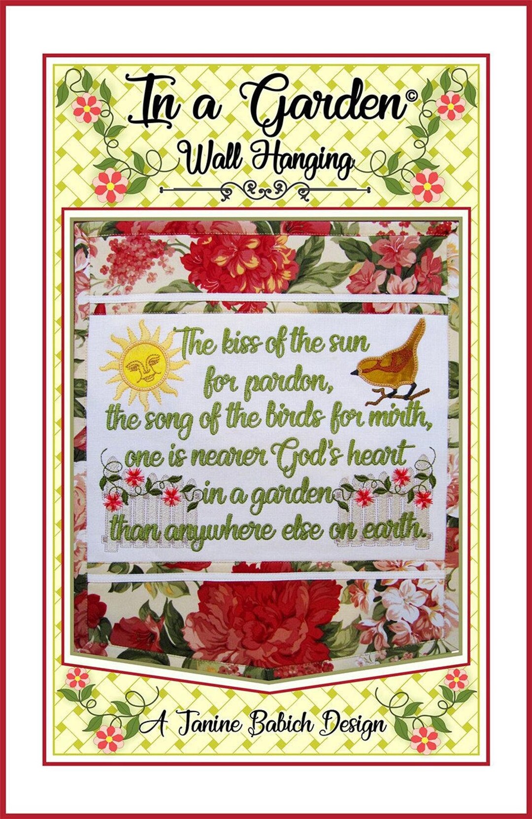 Janine Babich in a Garden Wall Hanging CD - Etsy