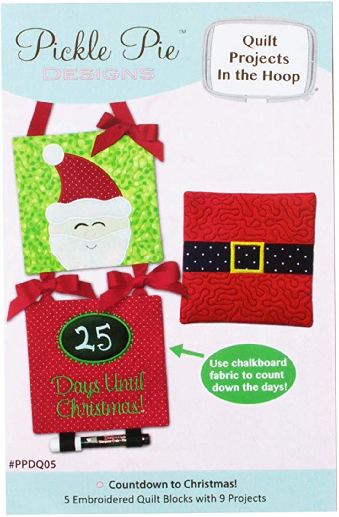 Pickle Pie Countdown to Christmas Embroidery and Quilting CD - Etsy