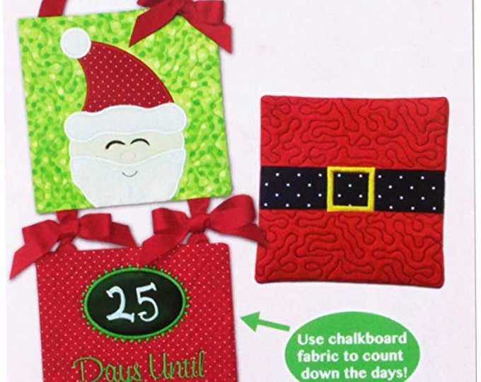 Pickle Pie Countdown to Christmas Embroidery and Quilting CD - Etsy