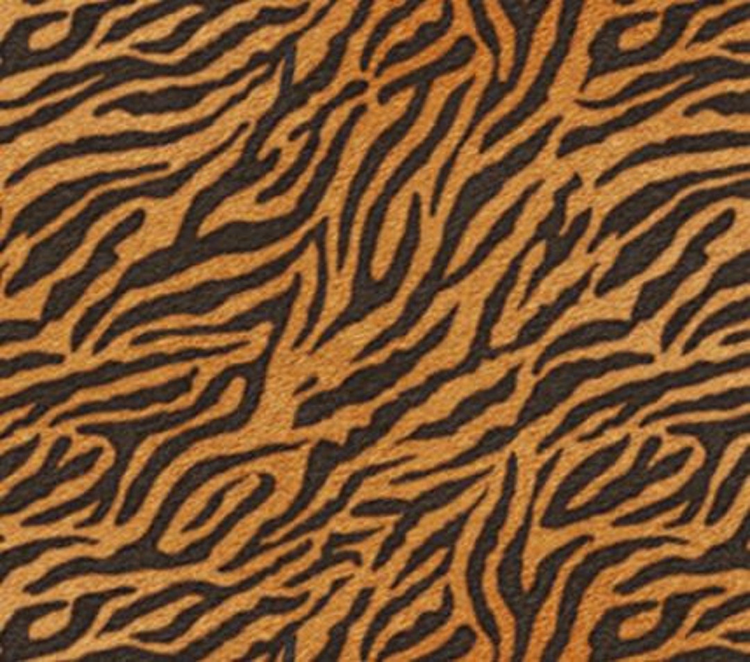 25524-38, Jungle Queen - Tiger Skin (rust/black Stripe), 44"/45" Wide ...