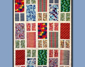 San Julian - Quilt Pattern, Finished Size Approx. 54" X 72", From Villa ...