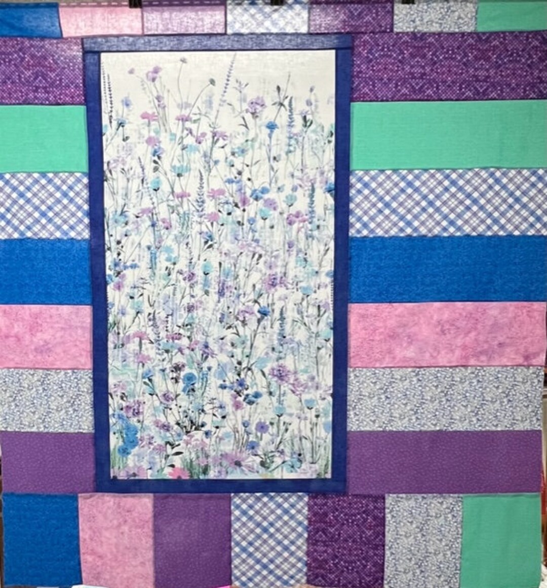 Splendor Floral KIT Featuring Hoffmann Panel 56"x59" SALE - Etsy
