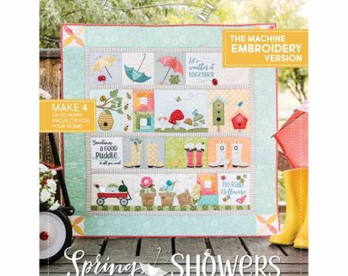 Spring Showers by Kimberbell EMBROIDERY CD - Etsy
