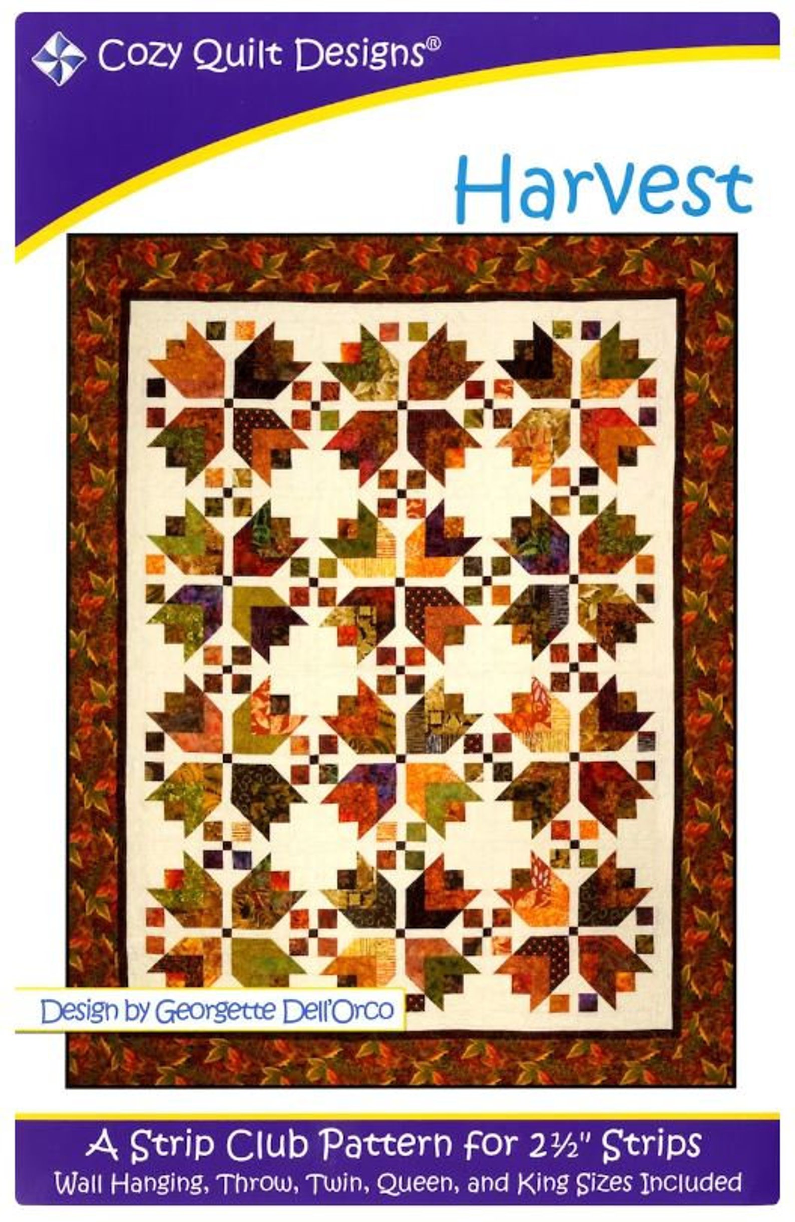 619-670-1516, Harvest - Quilt Pattern, From Cozy Quilt Designs - Etsy ...