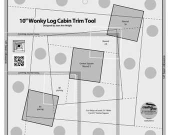 Wonky Log Cabin - Etsy