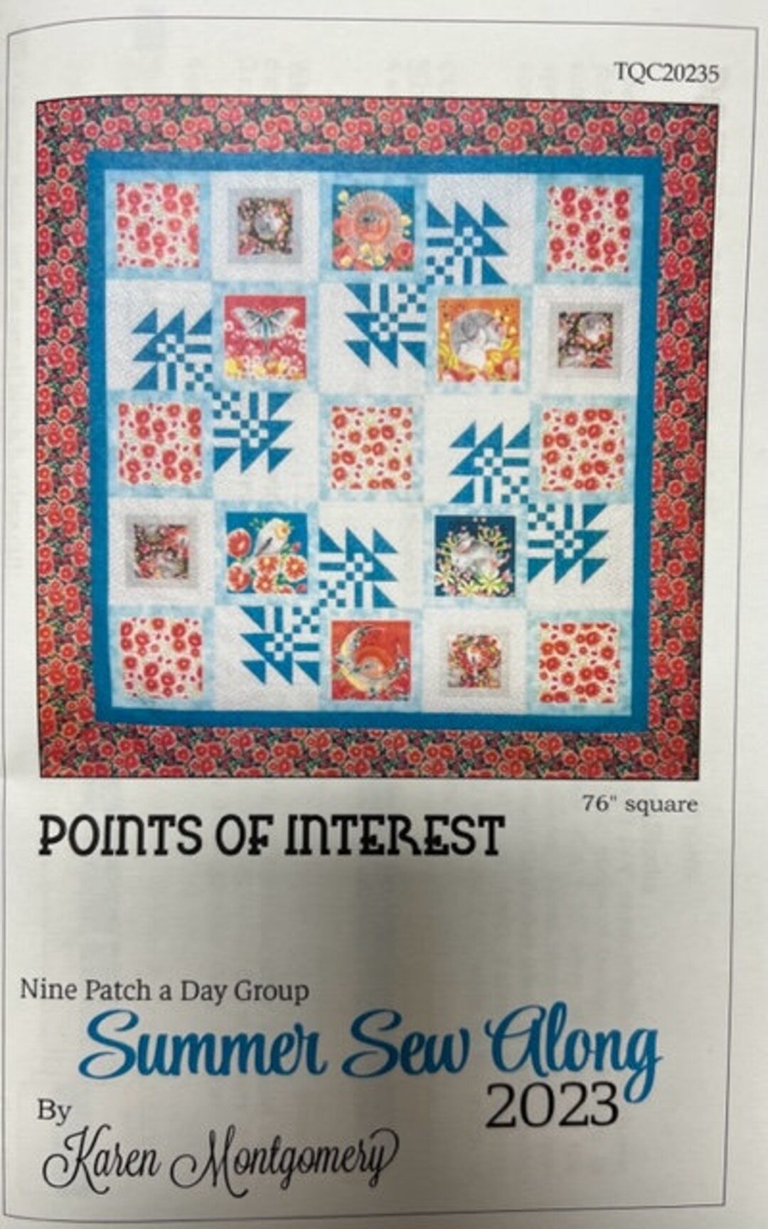 Points of Interest SSA23 Pattern by Karen Montgomery - Etsy