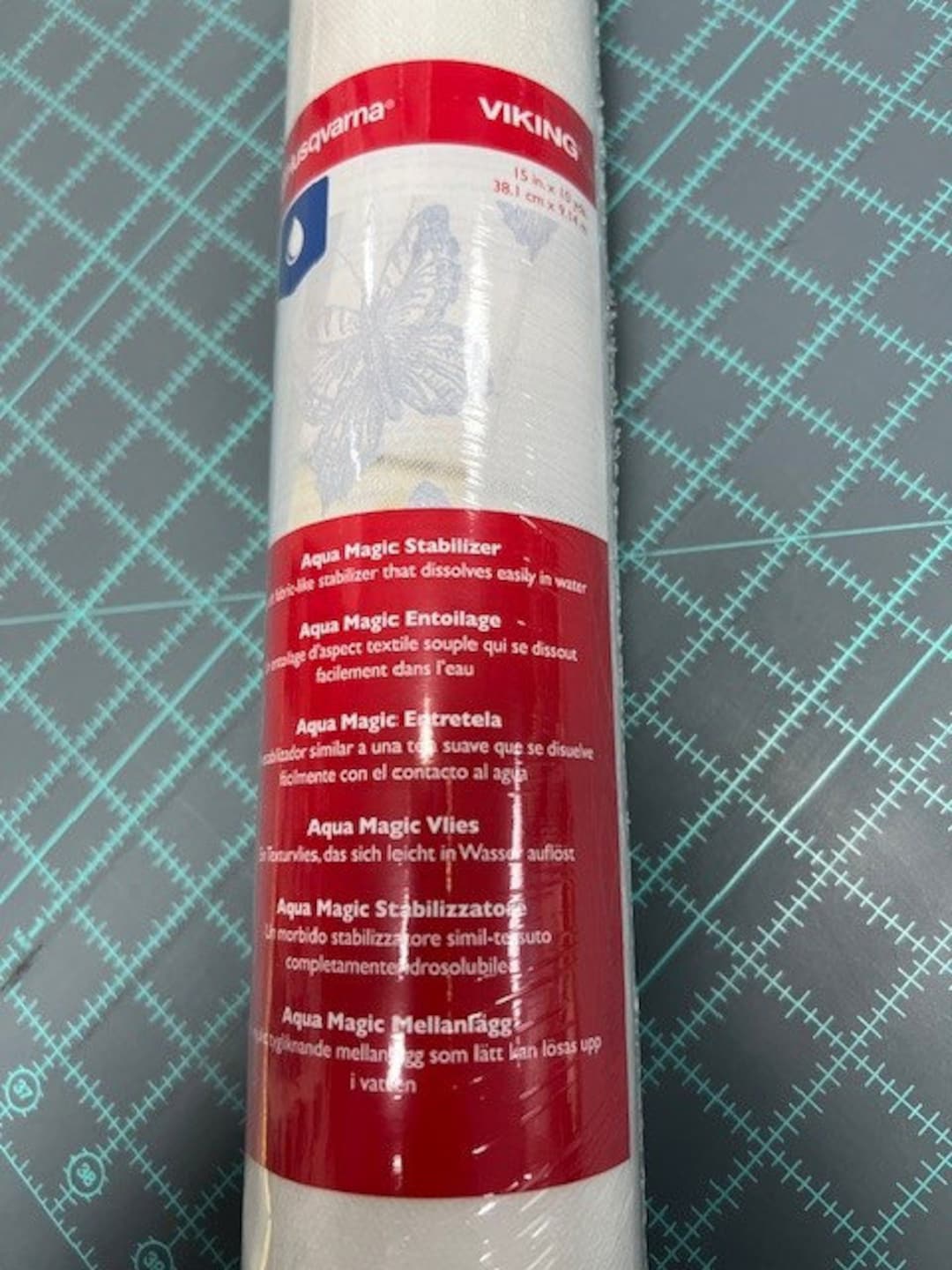 Husqvarnaviking Aqua Magic Stabilizer 15"x10 YDS - Etsy