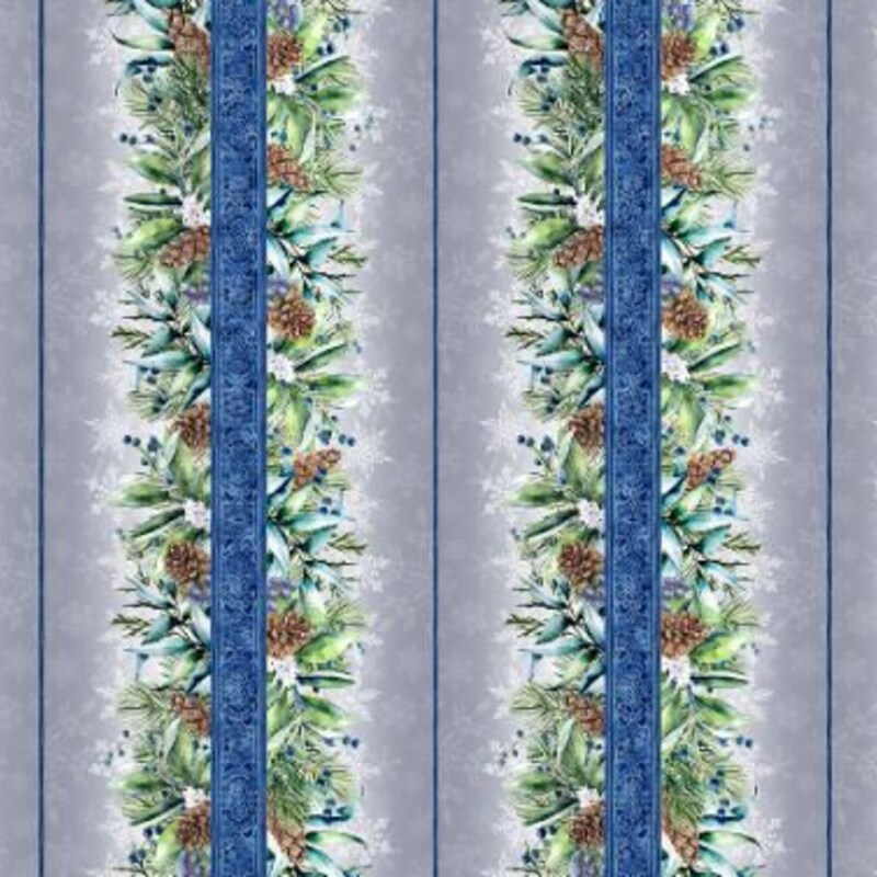 Border Print Fabric - Etsy