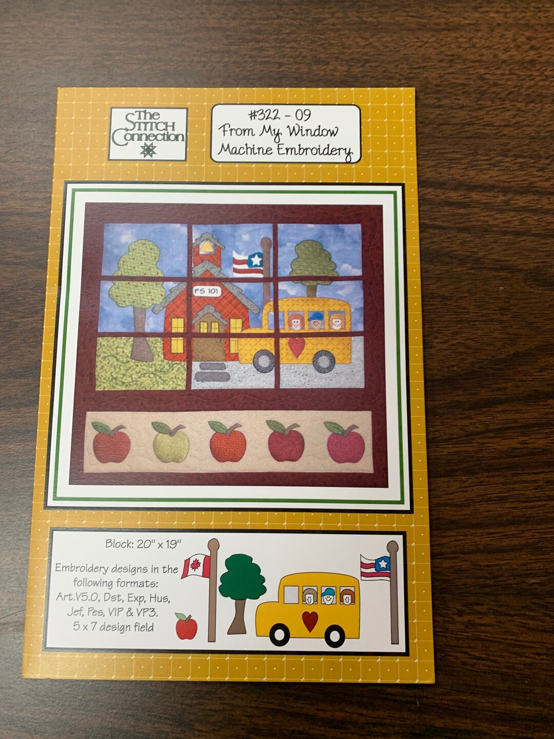 The Stitch Connection: From My Window September Machine Embroidery CD ...