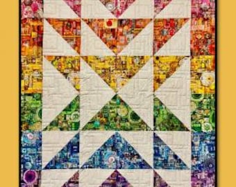 San Julian - Quilt Pattern, Finished Size Approx. 54" X 72", From Villa ...