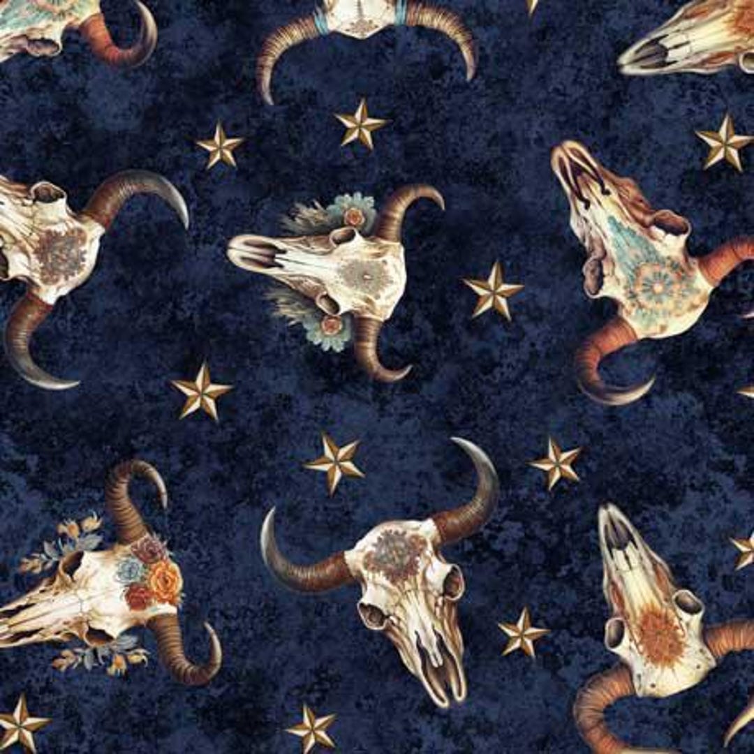 30627-N, Running Wild NAVY by QT Fabrics, Sold by the 1/2 Yard - Etsy