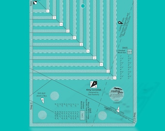 Creative Grids 10-inch Finished Wonky Log Cabin Trim Tool CGRJAW13 - Etsy